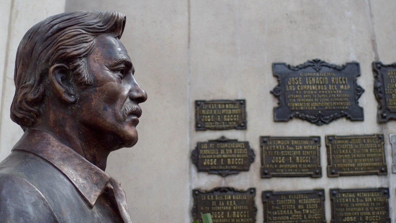 Homenaje en el 45º aniversario de la muerte de Rucci | UOM San Martín