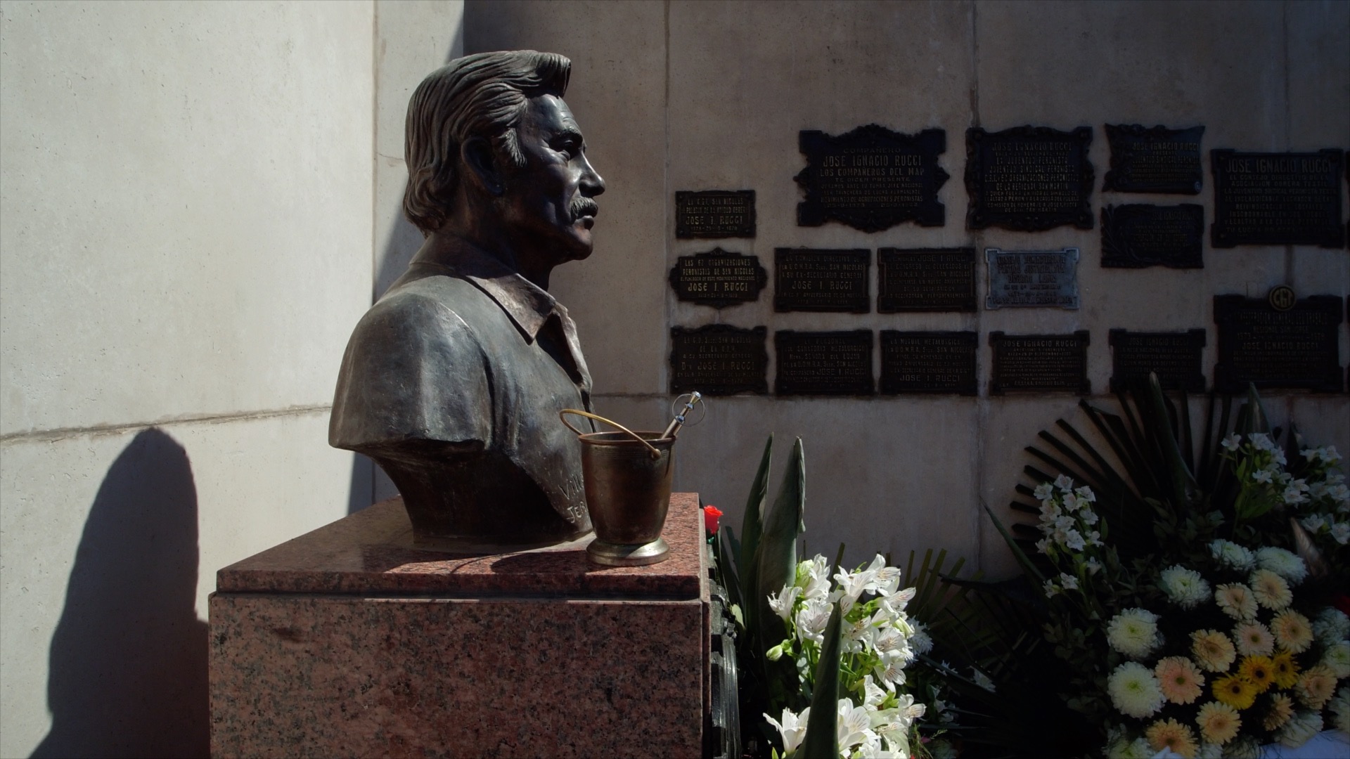Homenaje en el 46º aniversario del fallecimiento del compañero José ...